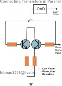 How to Connect Two or More Transistors in Parallel - Homemade Circuit ...
