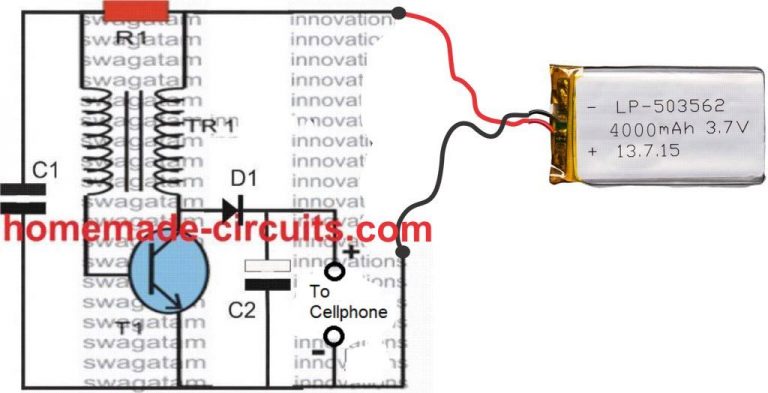 5 Simple Power Bank Circuits for Mobile Phones - Homemade Circuit Projects