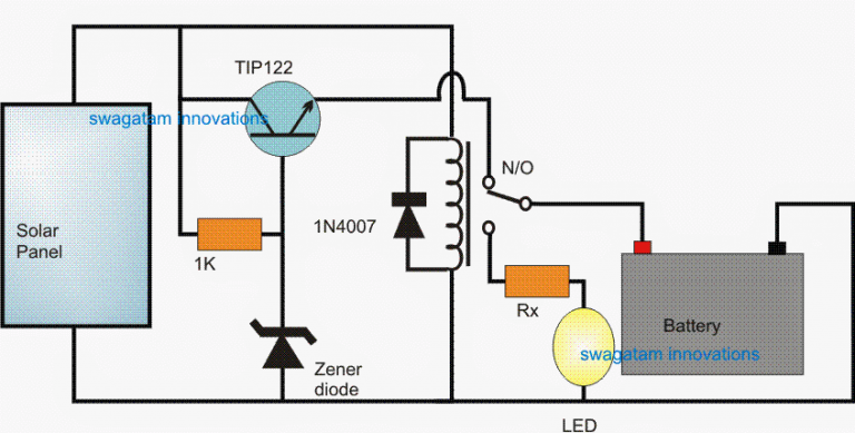 9 Simple Solar Battery Charger Circuits - Homemade Circuit Projects