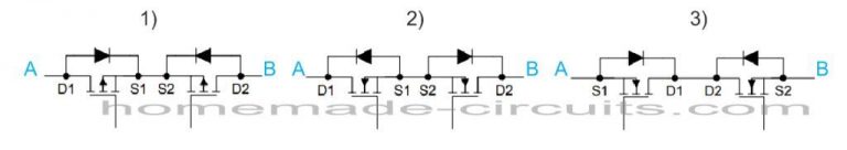Bidirectional Switch - Homemade Circuit Projects
