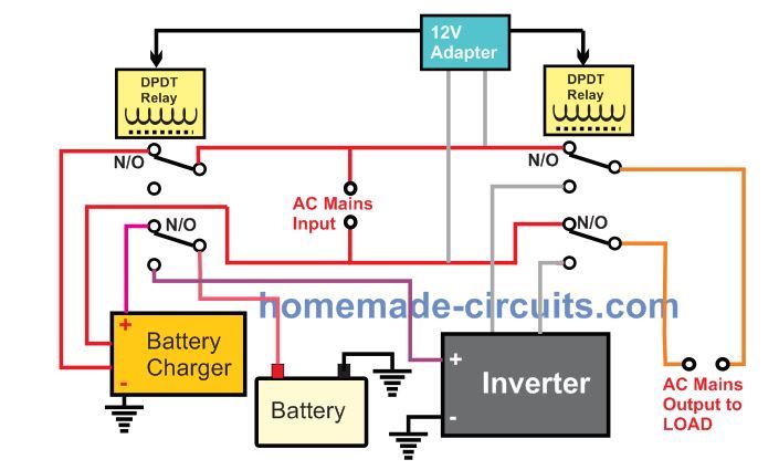 Ups Circuit Diagrams