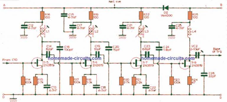 2 Meter Ham Radio Transmitter Circuit - Homemade Circuit Projects