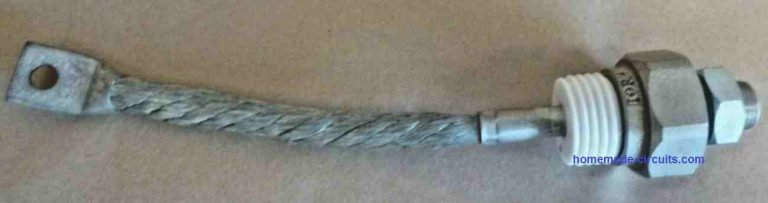 Simple SCR Battery Charger Circuit - Homemade Circuit Projects