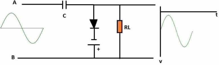 Clipper and Clamper Circuits Explained - Homemade Circuit Projects