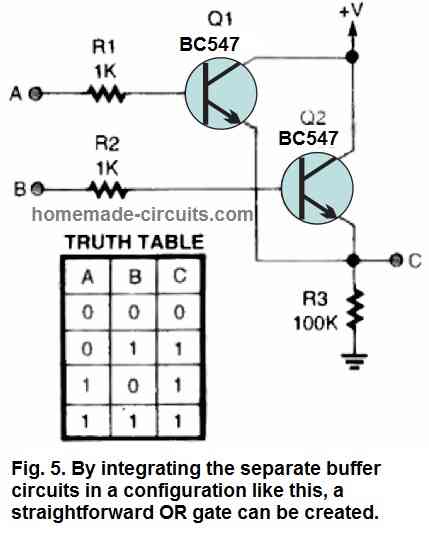 How to Make Logic Gates using Transistors - Homemade Circuit Projects How to Make Logic Gates using Transistors - Homemade Circuit Projects
