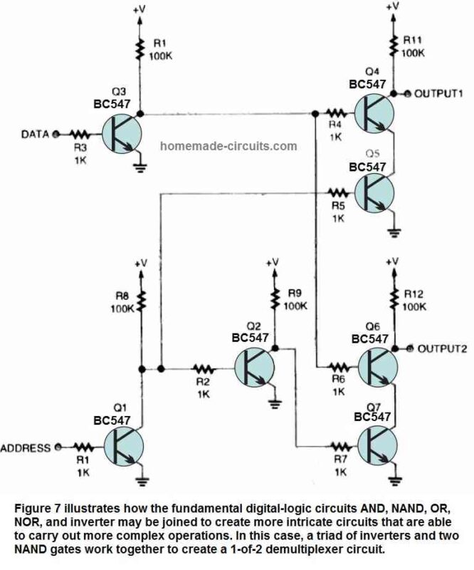 How to Make Logic Gates using Transistors - Homemade Circuit Projects How to Make Logic Gates using Transistors - Homemade Circuit Projects