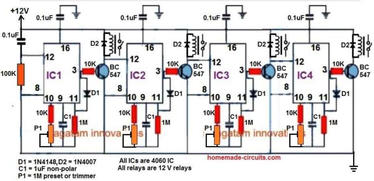 Simple Programmable Timer Circuit Homemade Circuit Projects