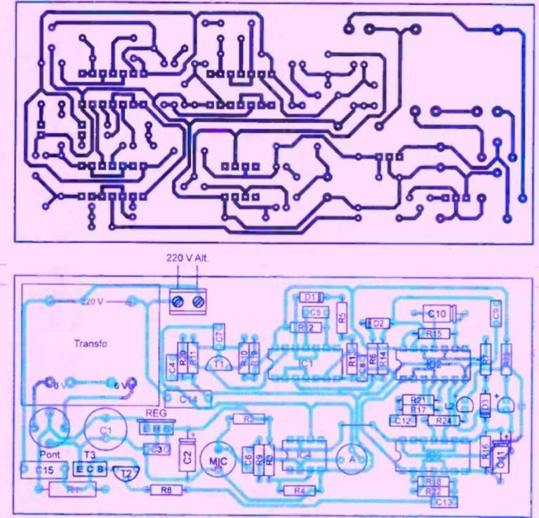 Child Crying Monitor Circuit using Power Line Communication - Homemade ...