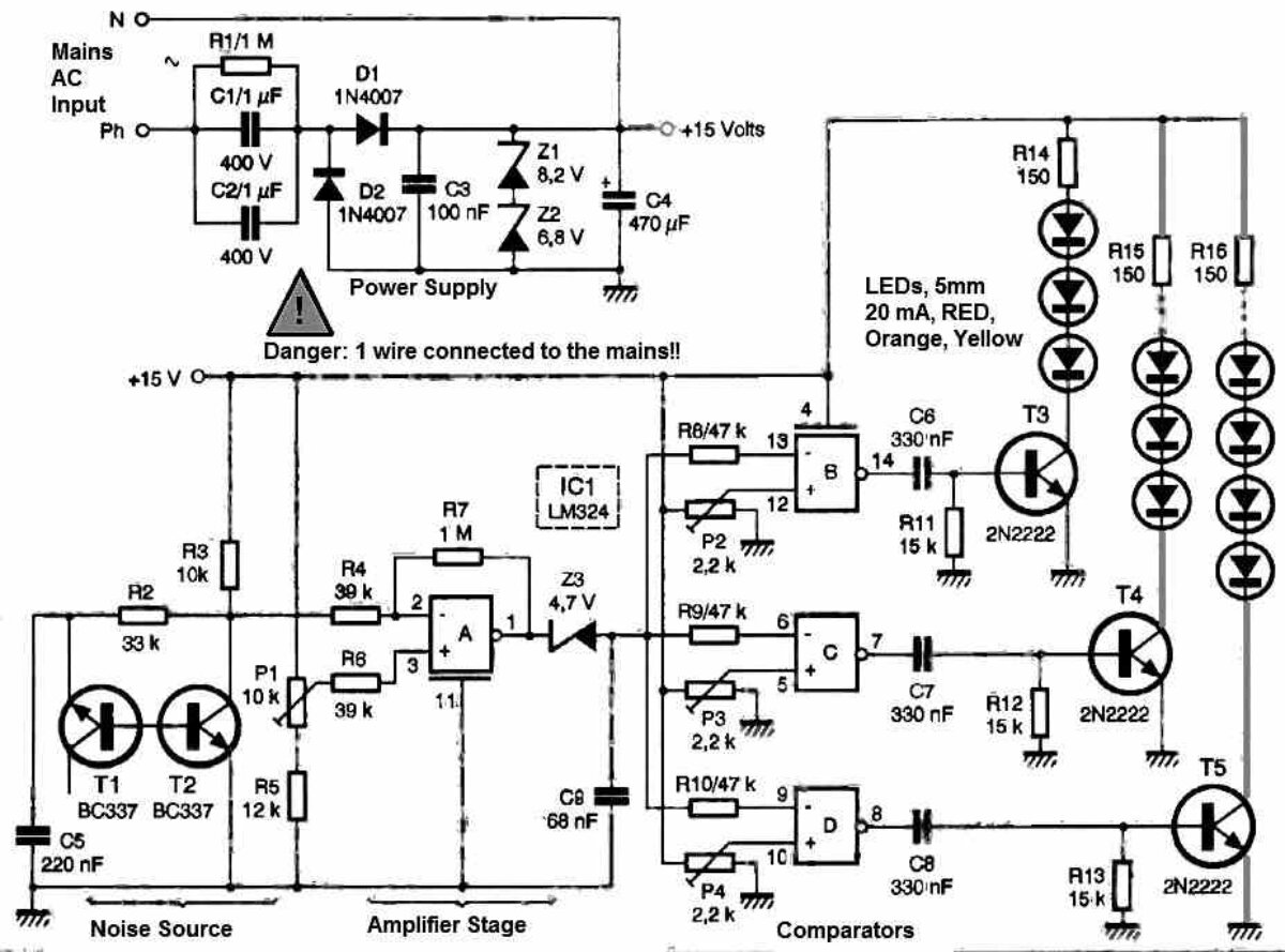 Electronic Circuit Diagrams Led Candle RGB LED Candle (parts)
